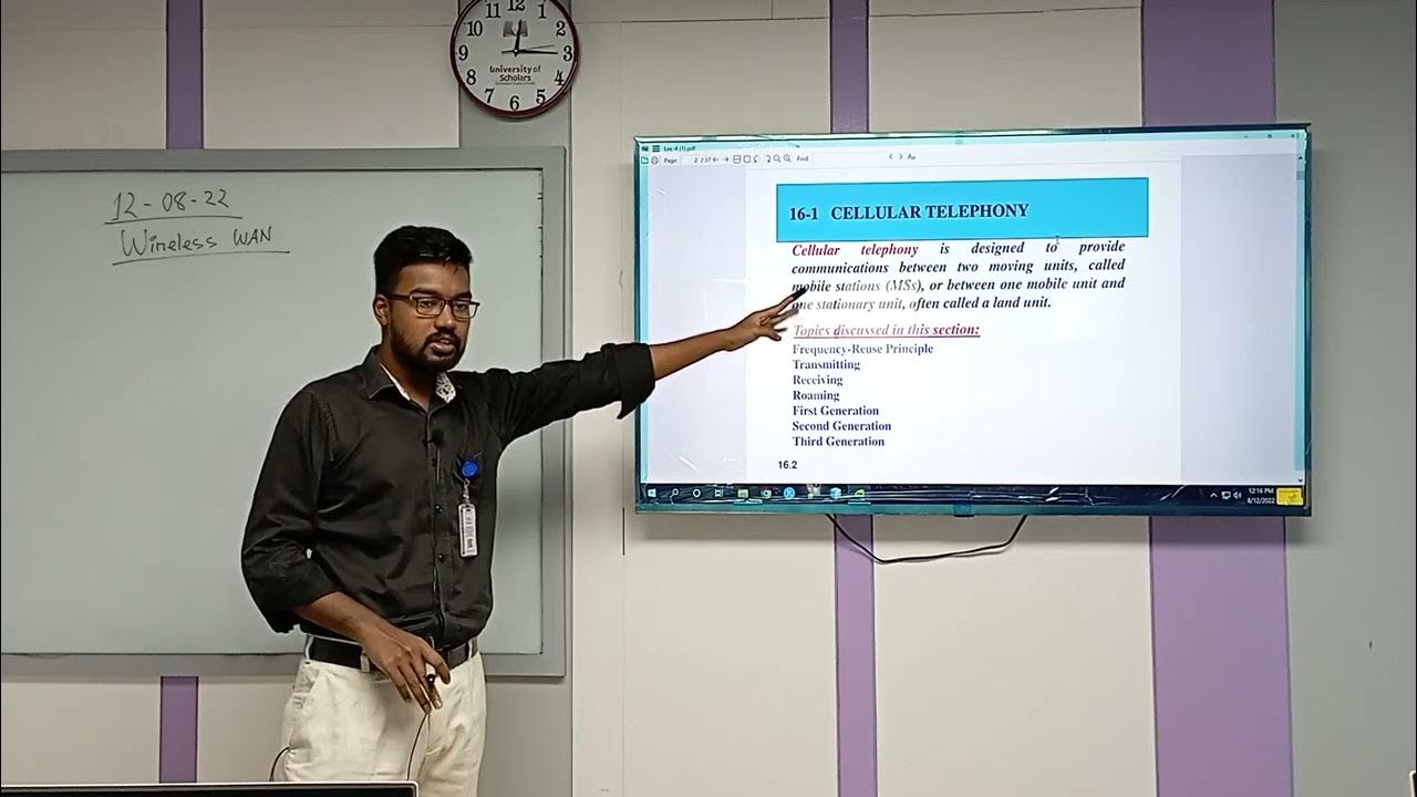 Wireless Network | Lecture-5 | CSE | Md. Rokonuzzaman Reza | University of Scholars - YouTube
