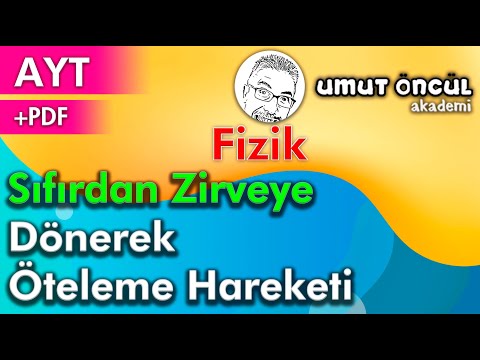 Fizik | AYT | Çembersel Hareket | Dönerek Öteleme Hareketi