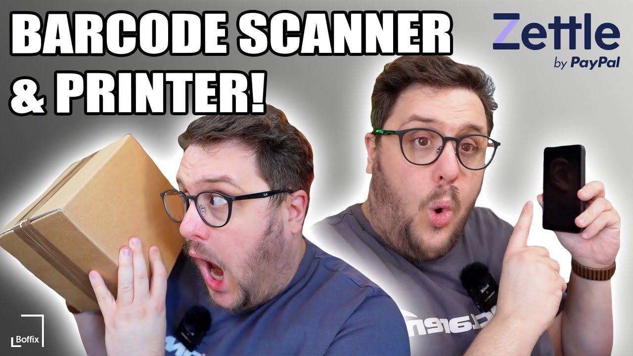 ZETTLE TERMINAL UNBOXING & REVIEW WITH BARCODE SCANNER & PRINTER! - YouTube