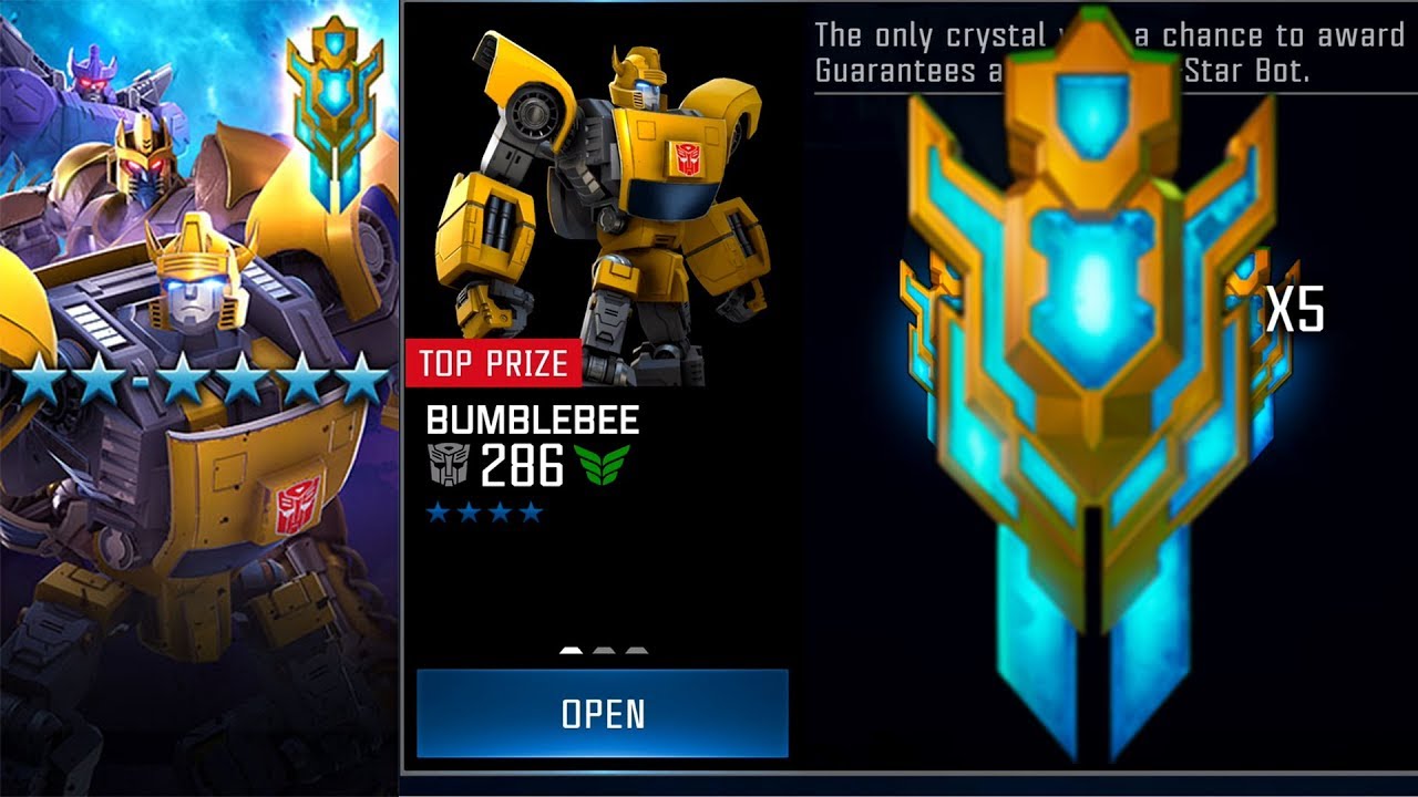 10 x HIVE CRYSTAL OPENING! 4 Star Bumblebee?!?! - TRANSFORMERS : Forged ...
