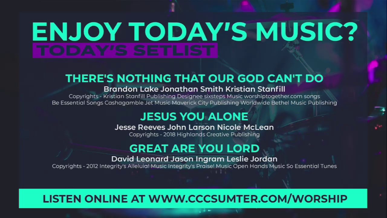 CCC Sumter LIVE! November 8 - YouTube