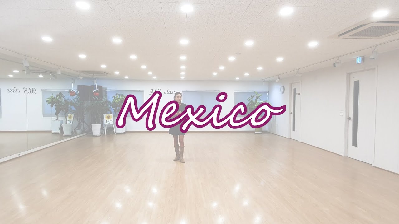 Mexico Line Dance by Andrew Hayes & Heather Barton 2024 - YouTube