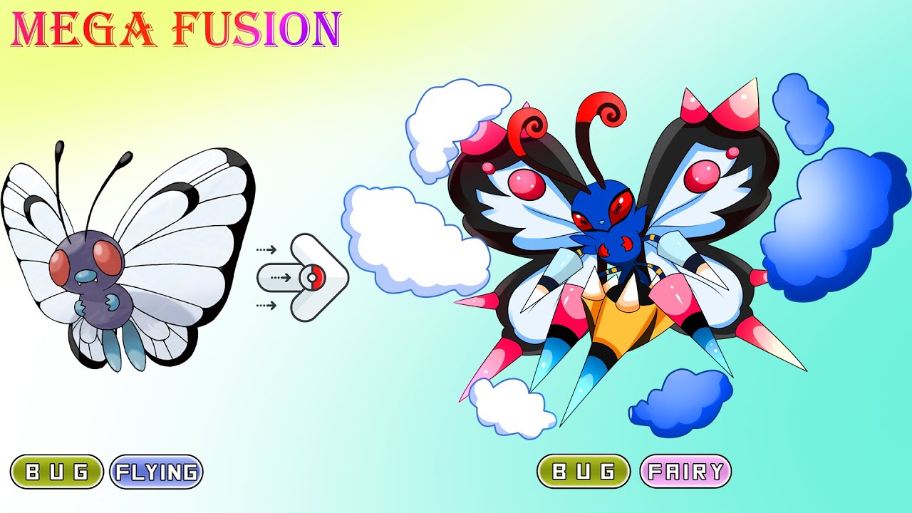 Pokemon Butterfree Mega Evolution