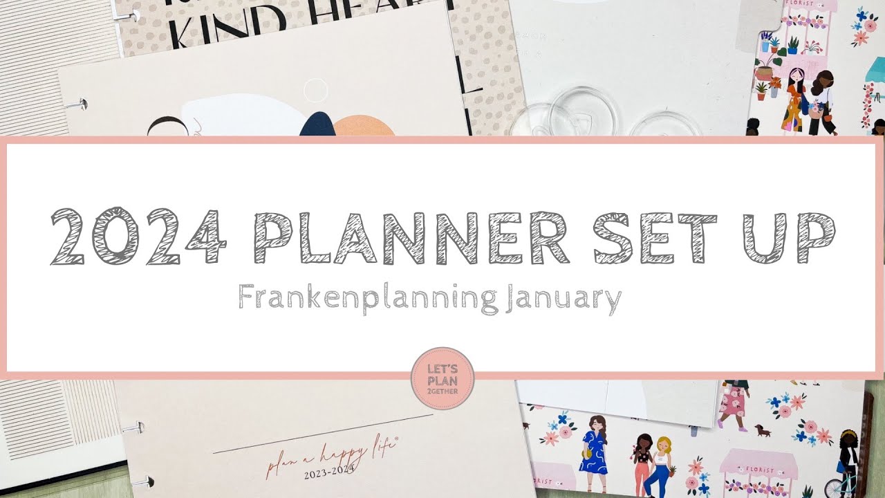2024 Planner Setup - Frankenplanning January - YouTube