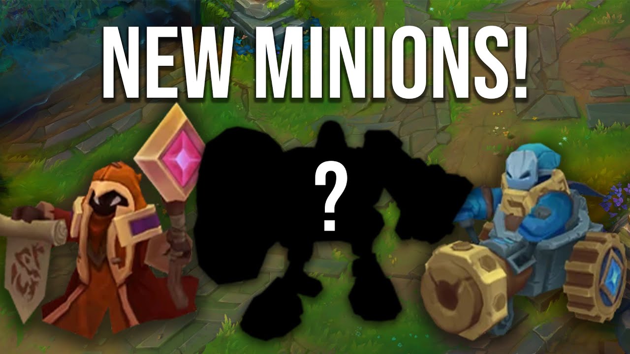 Neue Art von Minions in League of Legends sind in Überlegung! - YouTube