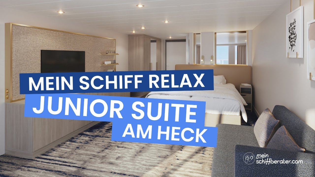 Mein Schiff Relax – Junior Suite am Heck 9207: Luxus mit romantischen ...