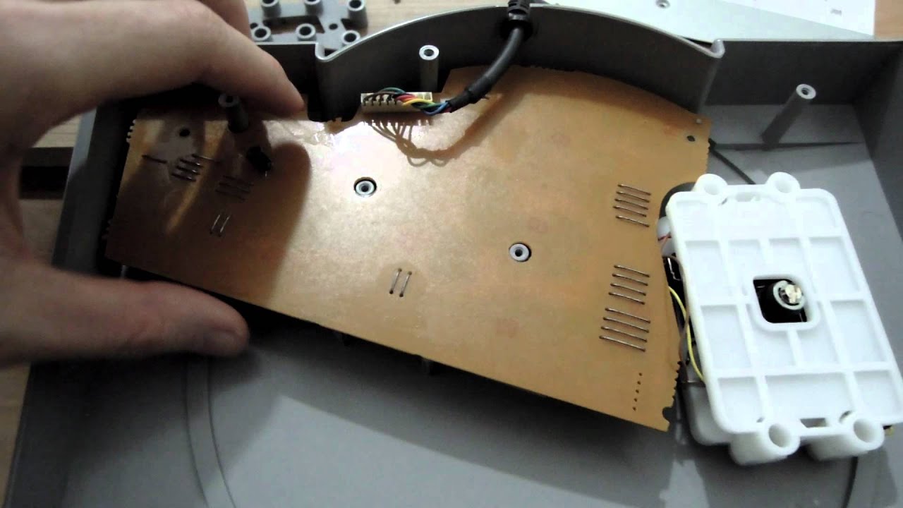 asciiware psx ps1 joystick inside - YouTube