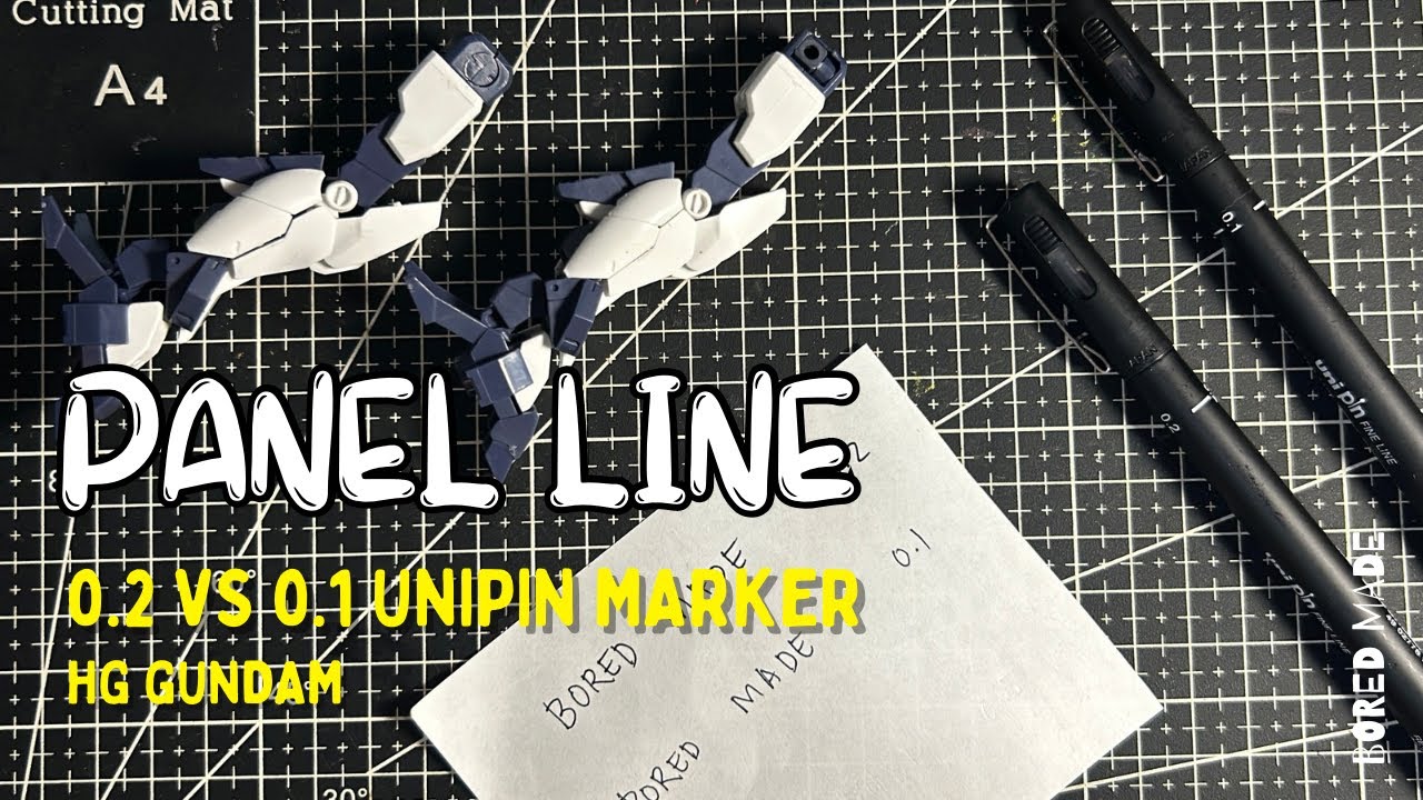 Gundam Panel Lining Part 2 👾 - YouTube