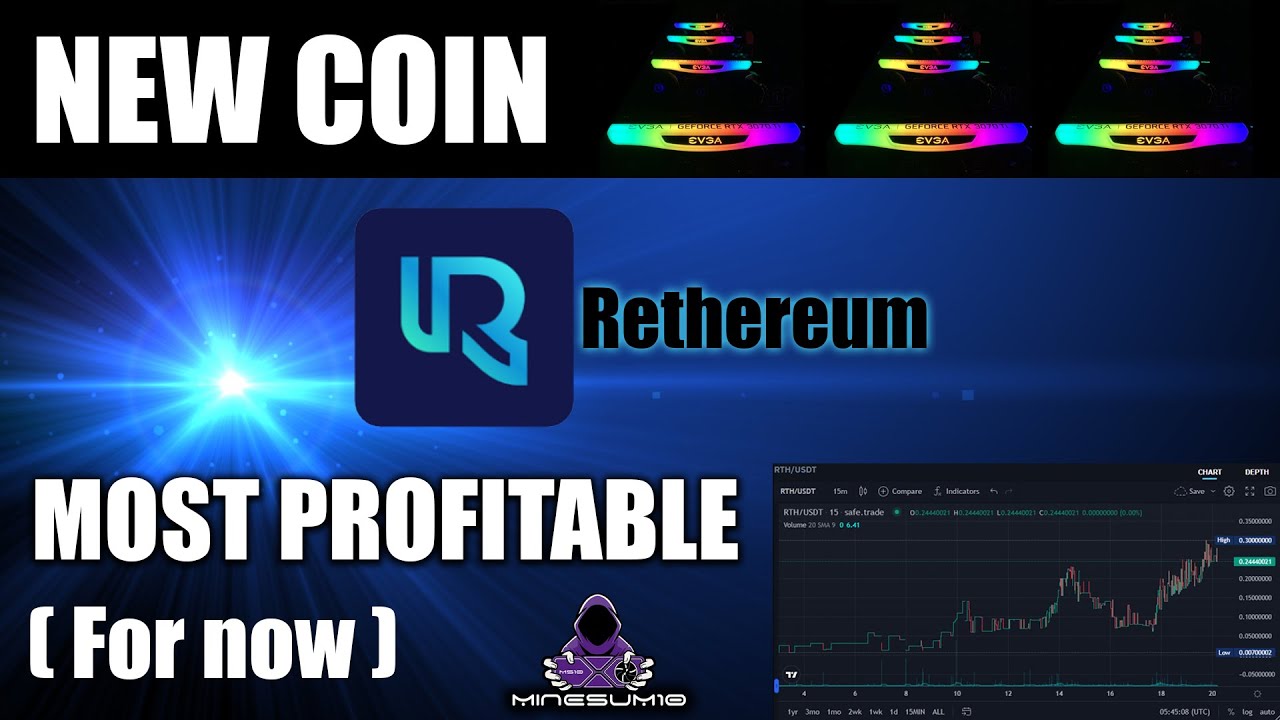 Most profitable GPU coin right now... Rethereum - How to mine - YouTube