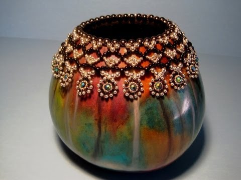 Beaded Rim Sample ~ Featuring Miriam Joy - YouTube