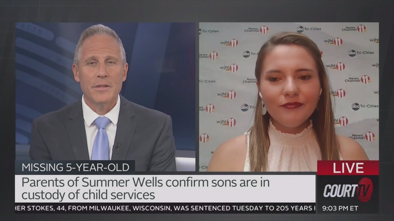 Court TV interviews Anslee Daniel on Summer Wells' disappearance - YouTube