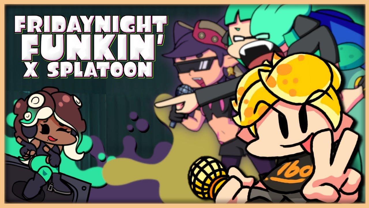 SPLATOON MODS IN FRIDAY NIGHT FUNKIN' - YouTube