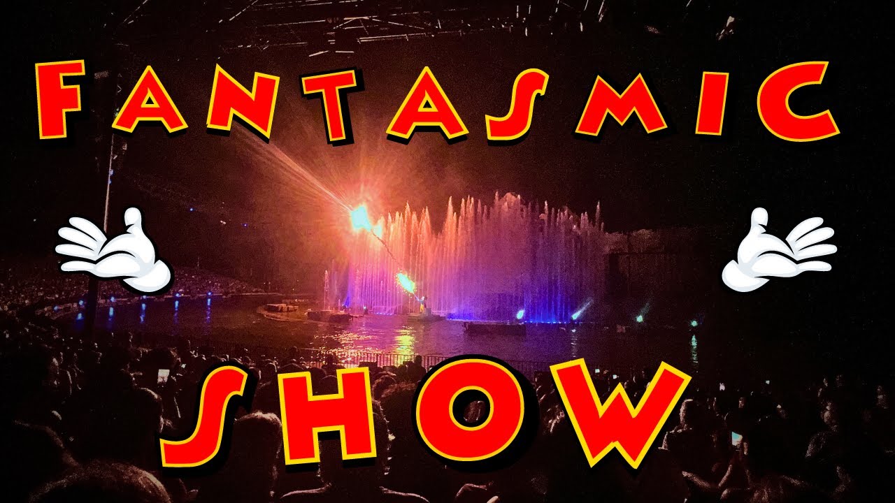[4K] NEW Fantasmic Show at Disney World HollyWood Studios Orlando, FL ...