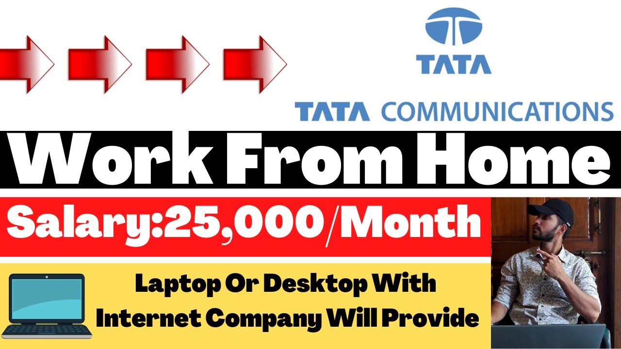 Tata Communications Work From Home Jobs | FREE Laptop+Wifi | Freshers ...