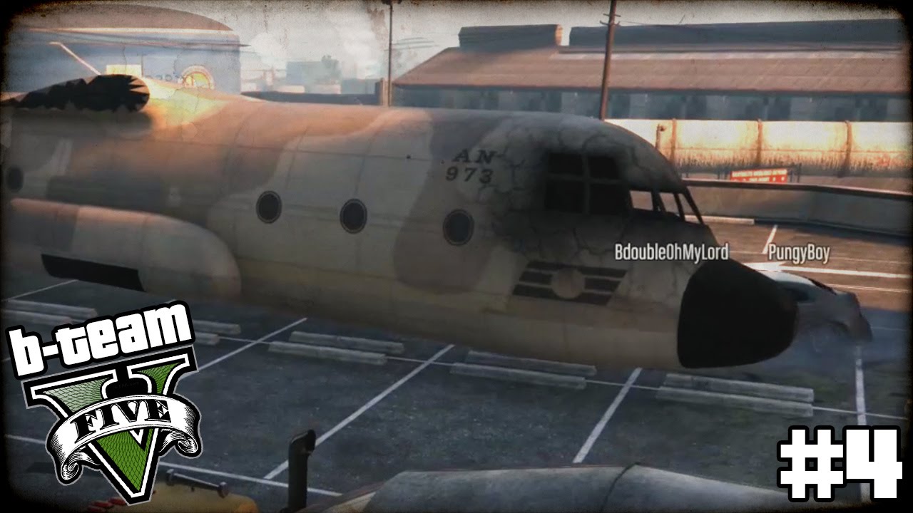 B-TEAM GTA 5 Online Part 4 - "B-Team PUBLIC ENEMY #1!!!" Grand Theft ...