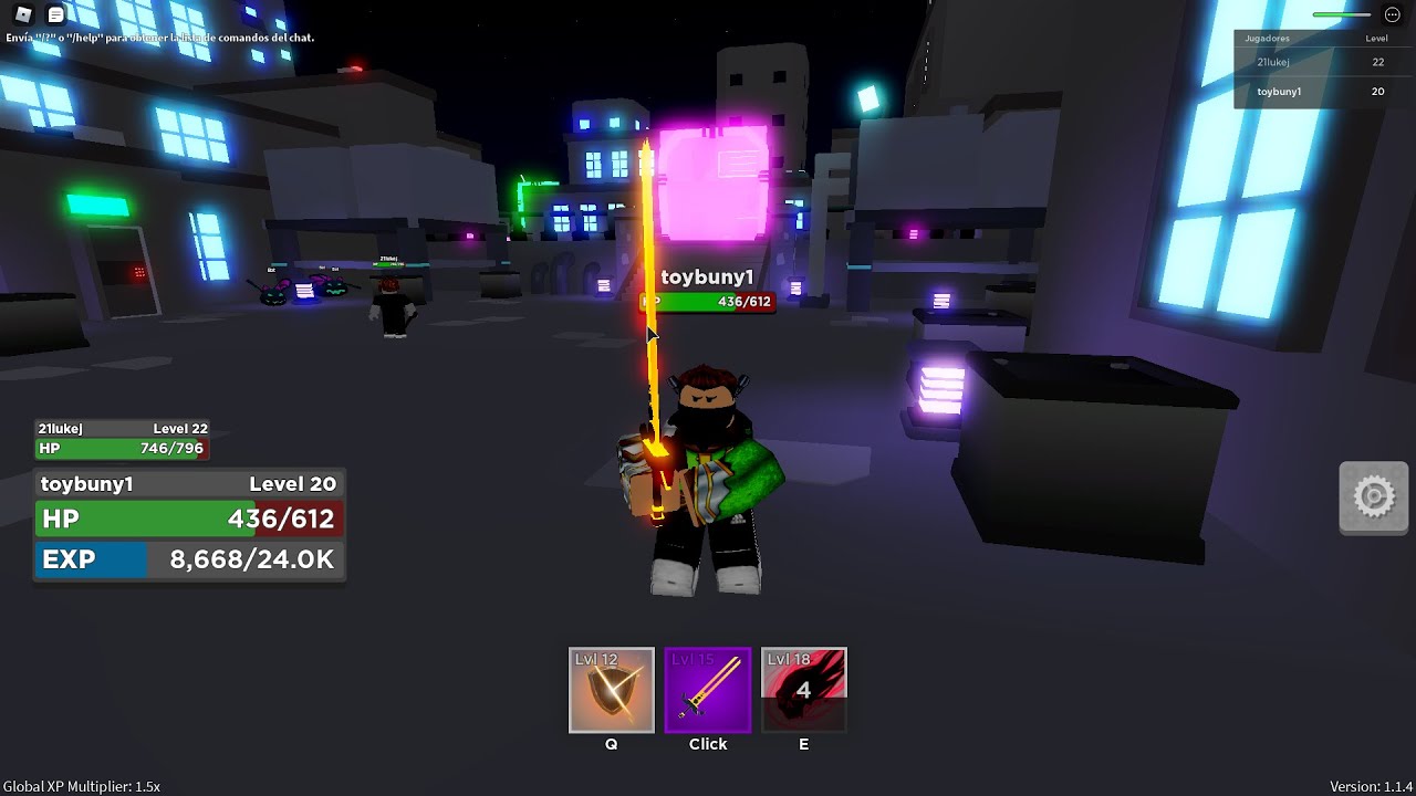 EL simulador de sables en roblox! - YouTube