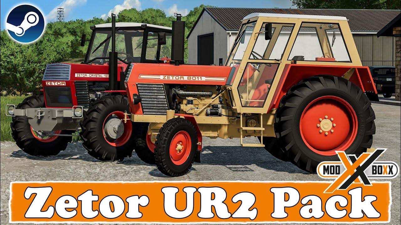 LS22 Mods | Zetor UR2 Pack | Farming Simulator 22 Modvorstellung - YouTube
