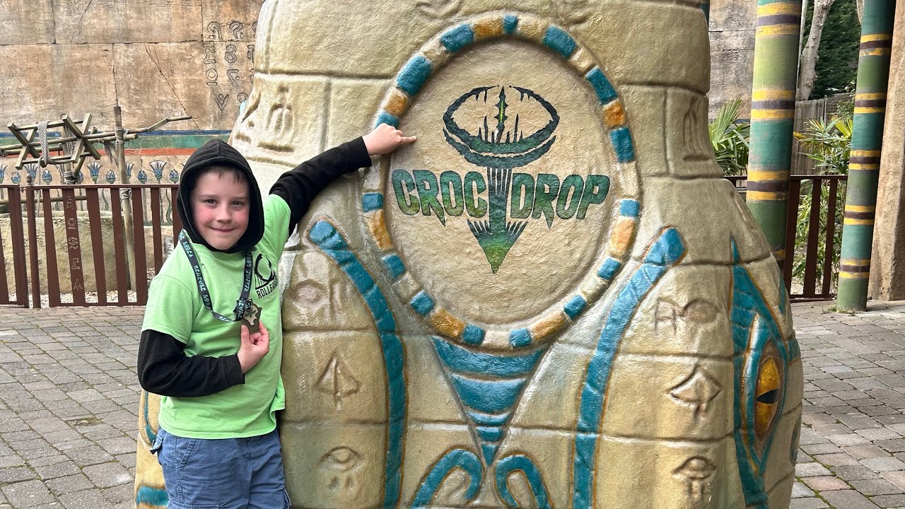 Croc Drop - Chessington World Of Adventures - RollerBoy - YouTube