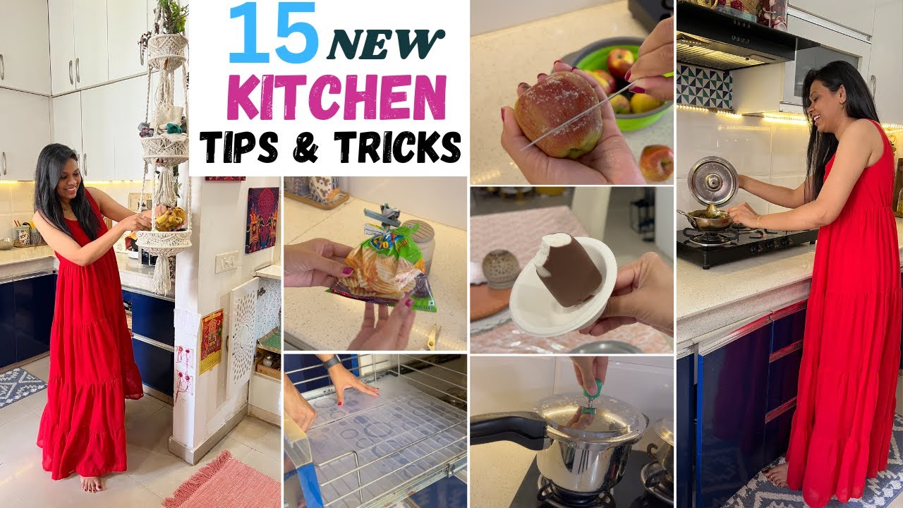 15+ GENIUS Kitchen Tips & Tricks | Useful & Efficient Time Saving ...