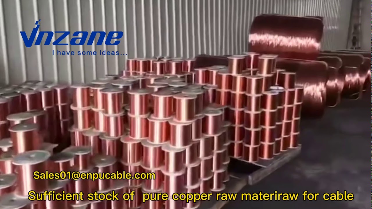 Sufficient Copper raw material for cable - YouTube