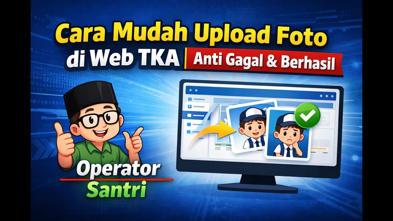 Cara Mudah Upload Foto di Web TKA | Anti Gagal & Berhasil - YouTube