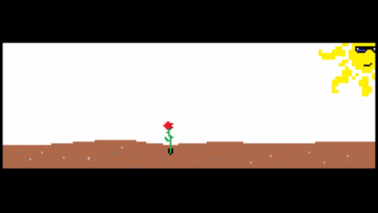 Flower Growing Pixel Art Animation - YouTube