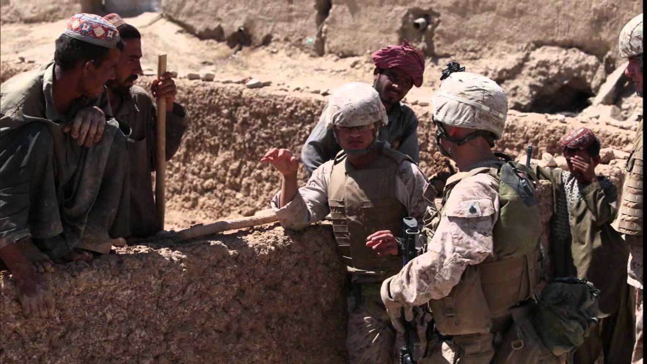 Marines Guard FOB Delaram II - YouTube