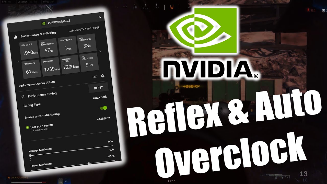 Nvidia Reflex and Auto Overclock are Game Changers - YouTube