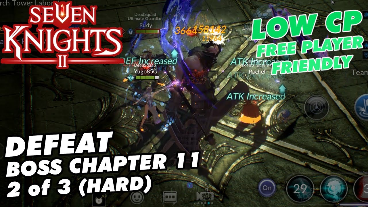 How to Defeat Commander Ras [HARD] Boss Chapter 11 (2 of 3) - Seven ...