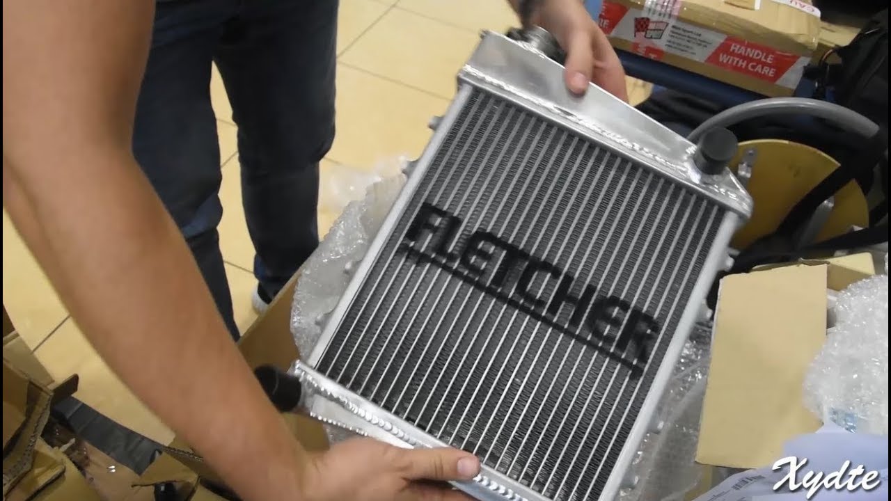 Unboxing Classic Mini Parts - Fletcher Radiator, Lucas Sports Coil ETC ...