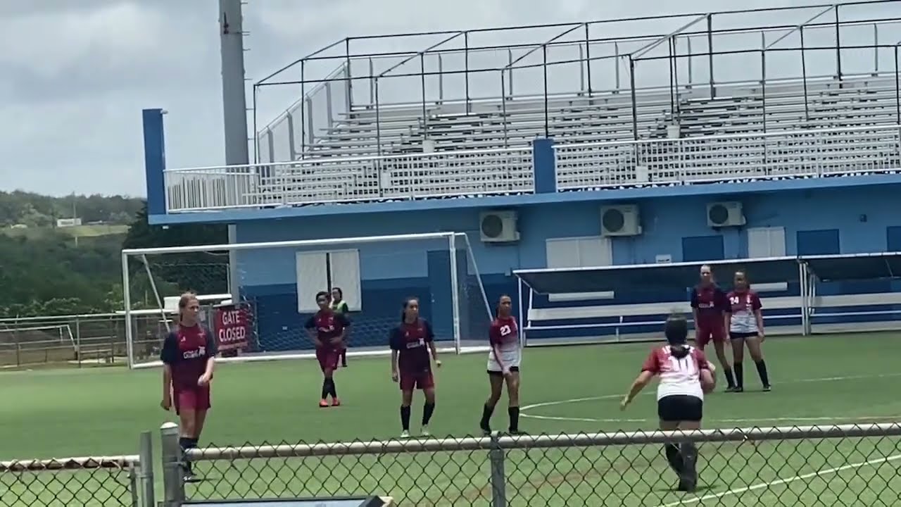 Soccer games youth U15 at Dededo Sports Complex Guam USA 4/23/22 ...