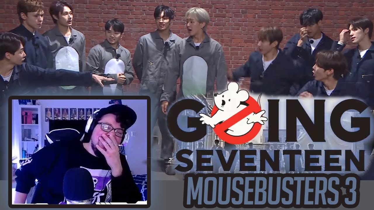 Mikey Reacts to GOING SEVENTEEN - MOUSEBUSTERS 3 - YouTube