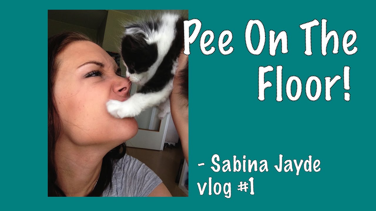 Pee On The Floor! - Sabina Jayde Vlog #1 - YouTube
