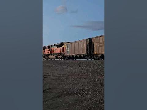 Awesome Trio of BNSF Rear DPU's at Sunset! - YouTube