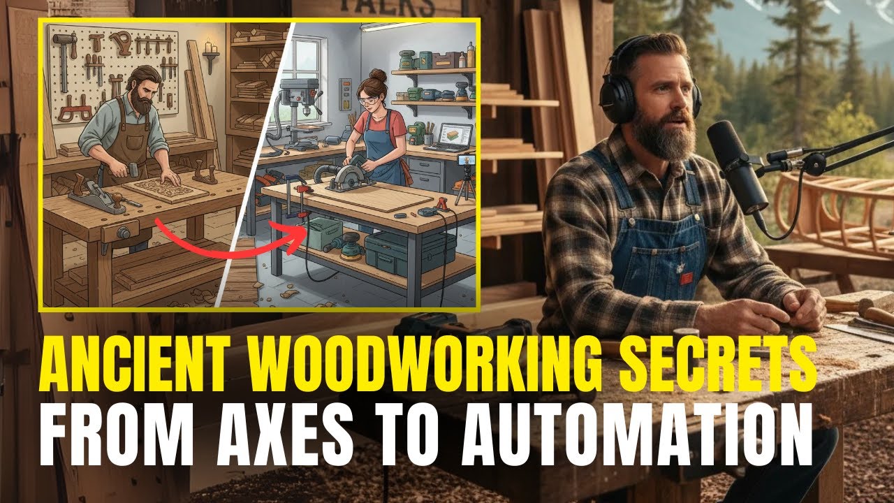 From Axes to Automation the Amazing Evolution of Woodworking Revealed ...