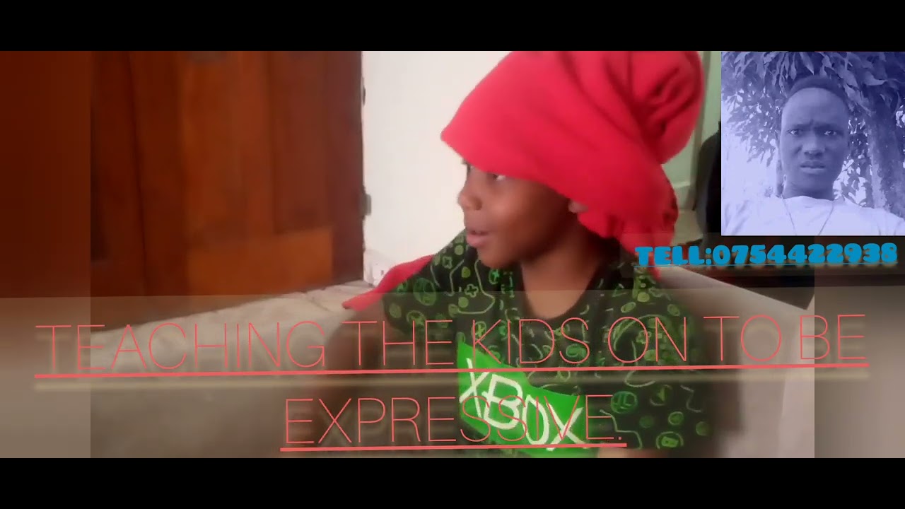 Teaching kids how to be expressive - YouTube