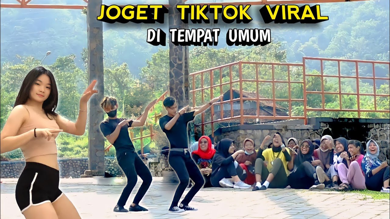 JOGET TIKTOK VIRAL DI TEMPAT UMUM.. NGAKAK PARAH - YouTube