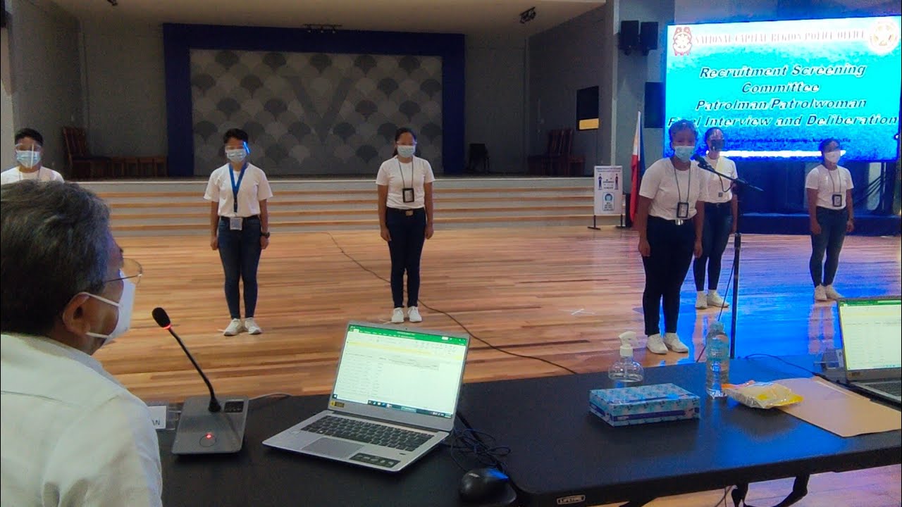 PNP RECRUITMENT PROCESS "FINAL INTERVIEW"‼ - YouTube