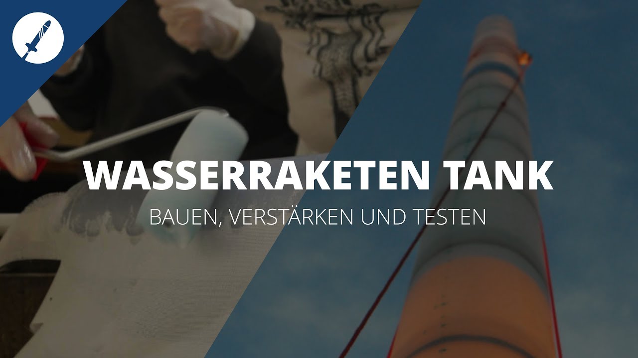 Anleitung: Wasserraketen Drucktanks bauen und verstärken - YouTube