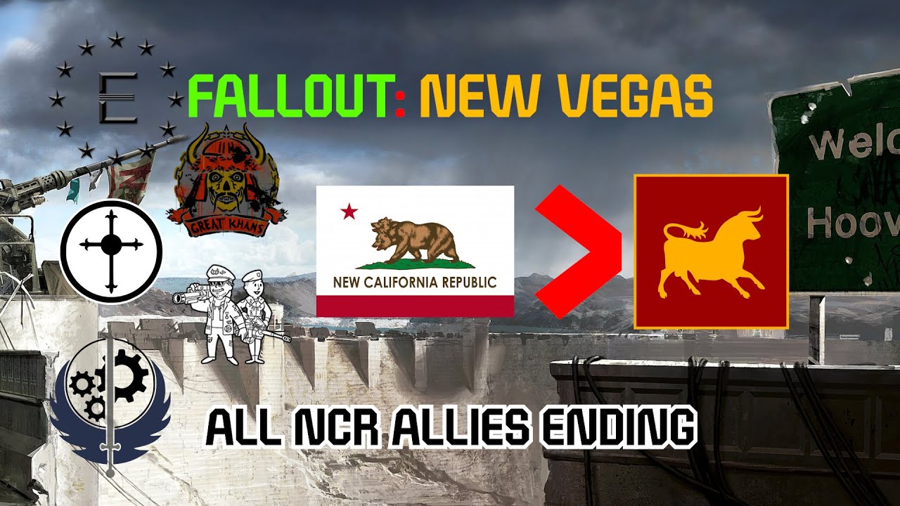 Ncr Fallout Logo Come Back To The NCR; Fallout New California Just