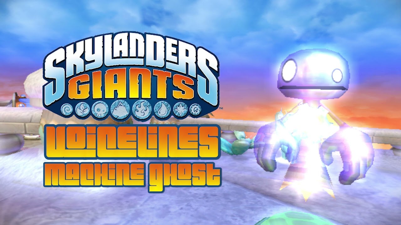 Skylanders Giants - Machine Ghost Voicelines - YouTube