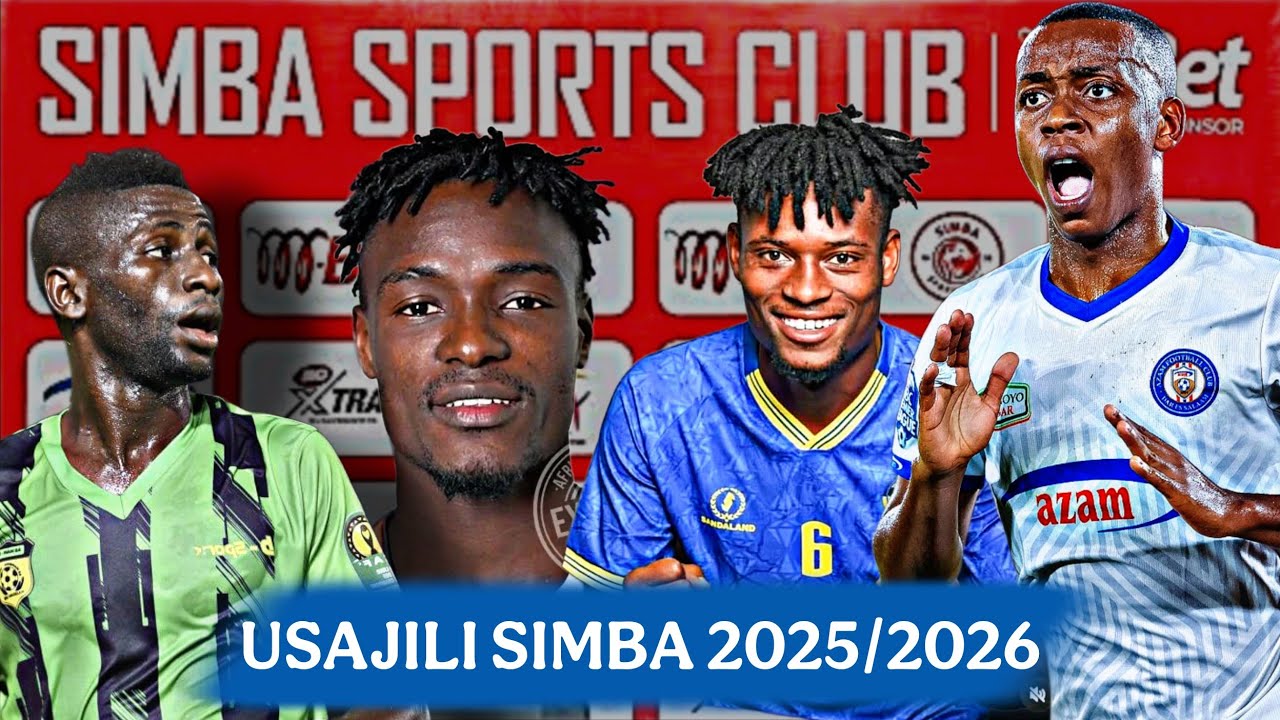 🚨 RASMI; Usajili Simba 2025 na 2026 | Usajili Wa Balla Conte, Feisal ...