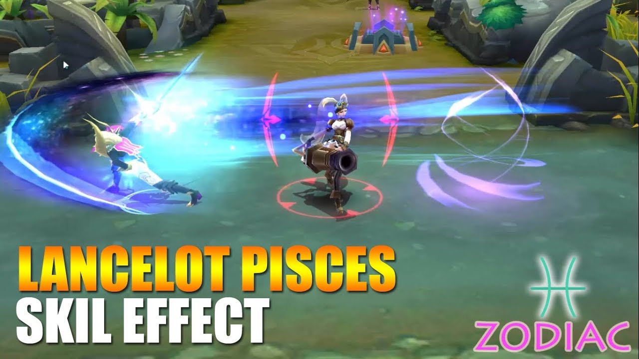 NEW Lancelot Pisces Skill Effect! New Zodiac Skin | MOBILE LEGENDS ...