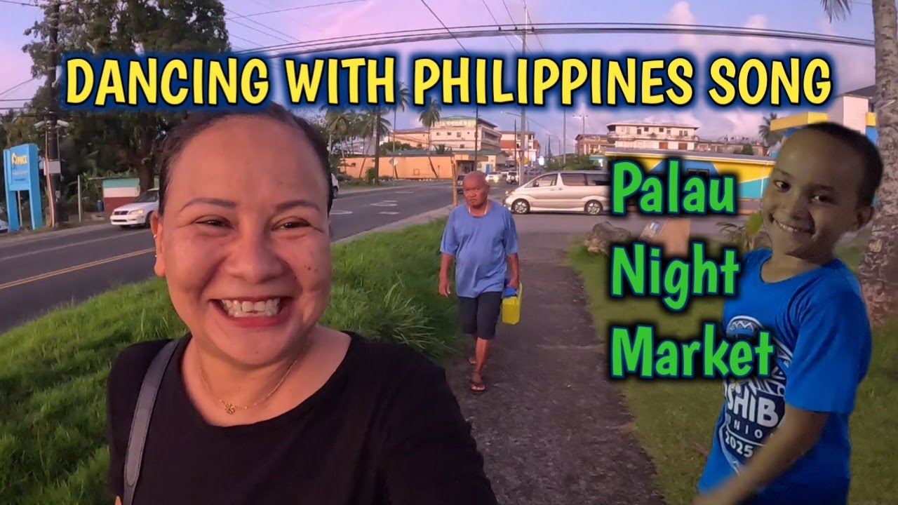 HOW LITTLE PALAUAN ENJOY KOROR STATE NIGHT MARKET IN PALAU 2025 - YouTube