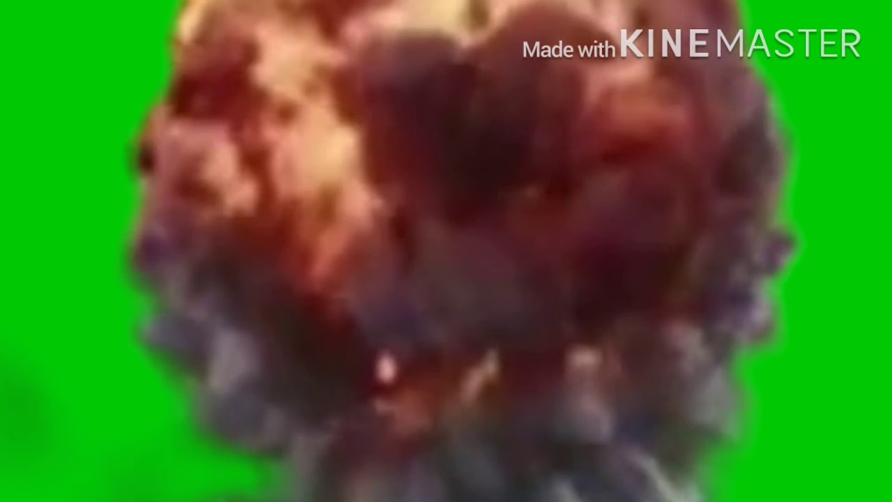 Nuclear Bomb Green Screen (I made it myself) - YouTube