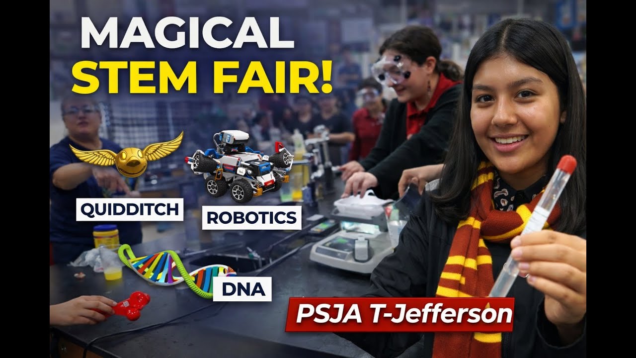 PSJA T-STEM Hosts Harry Potter Themed STEM Camp - YouTube