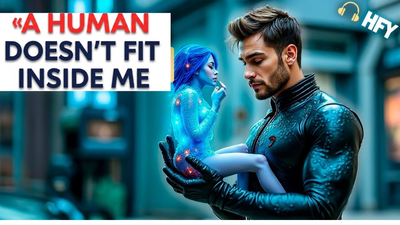 Tiny ALIEN GIRL Scared by the Size of the HUMAN... Until SOMETHING ...