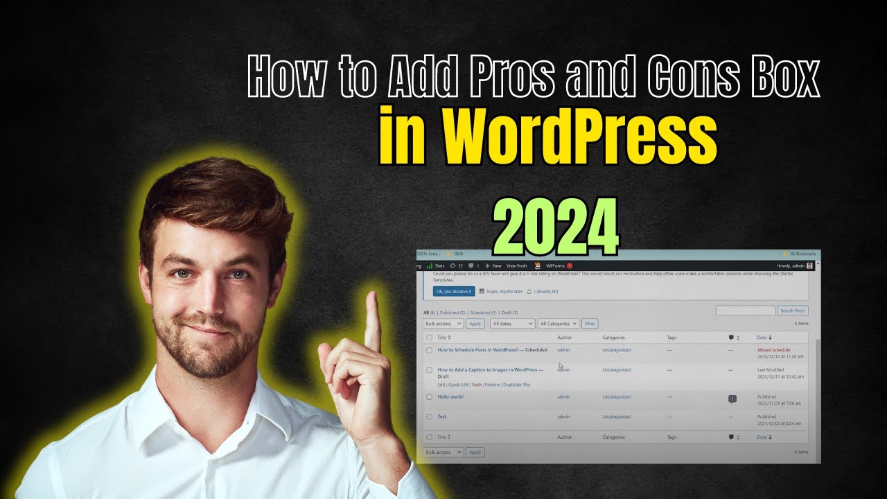 How to Add Pros and Cons Box in WordPress 2024 super easy - YouTube