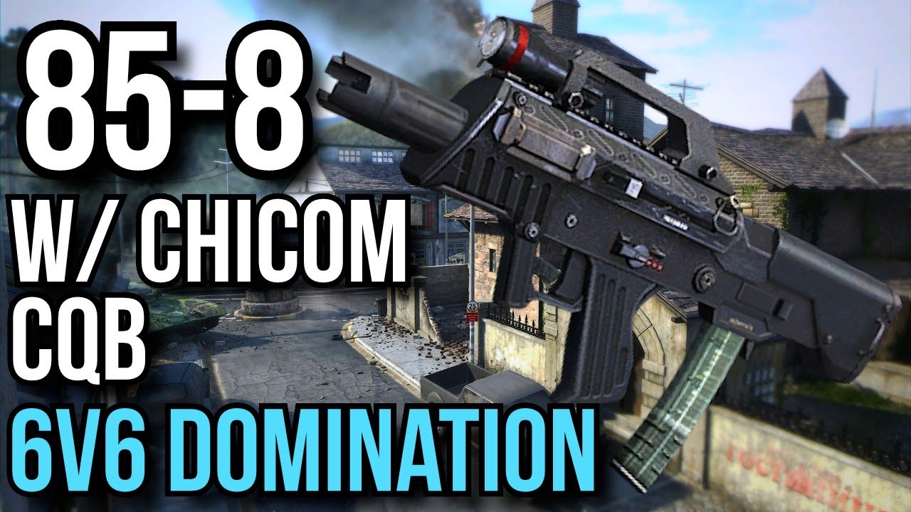 Black Ops 2: 85-8 w/ Chicom CQB (6v6 Domination) - YouTube