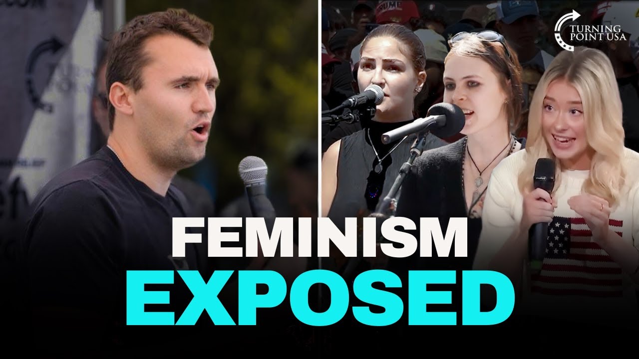 Charlie Kirk Dismantles Modern Feminist Arguments 🔥 | Debate ...